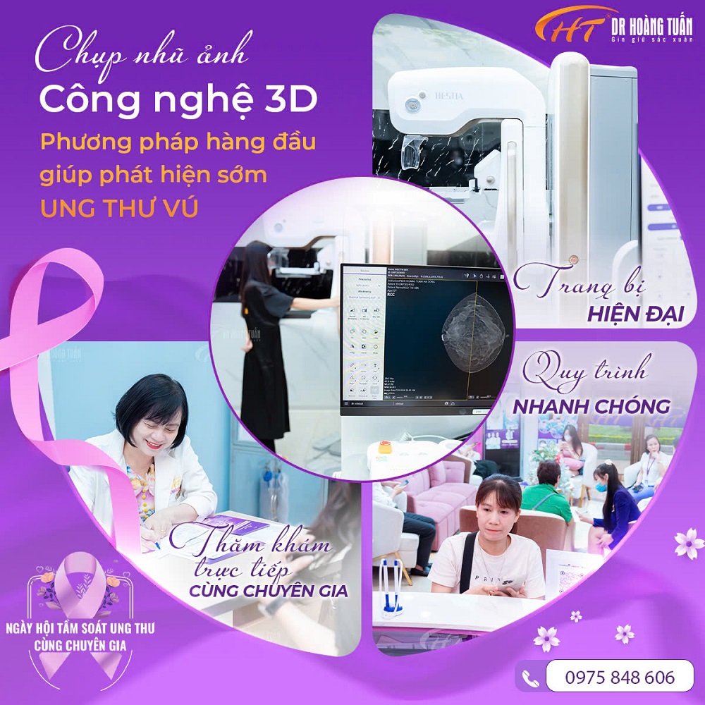 MÁY CHỤP NHŨ ẢNH 3D MAMMOGRAPHY - CHÌA KHOÁ VÀNG TRONG TẦM SOÁT PHÁT HIỆN UNG THƯ VÚ