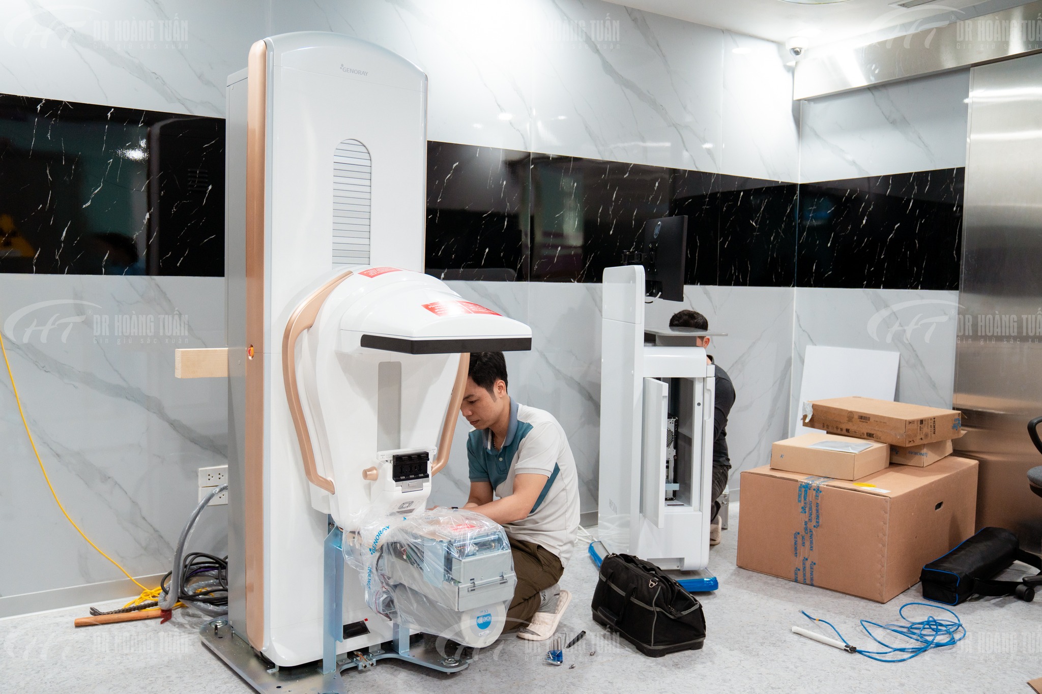 PHÒNG KHÁM ĐA KHOA HOÀNG TUẤN ĐƯA VÀO SỬ DỤNG MÁY MAMMOGRAPHY 3D HESTIA T - GENORAY